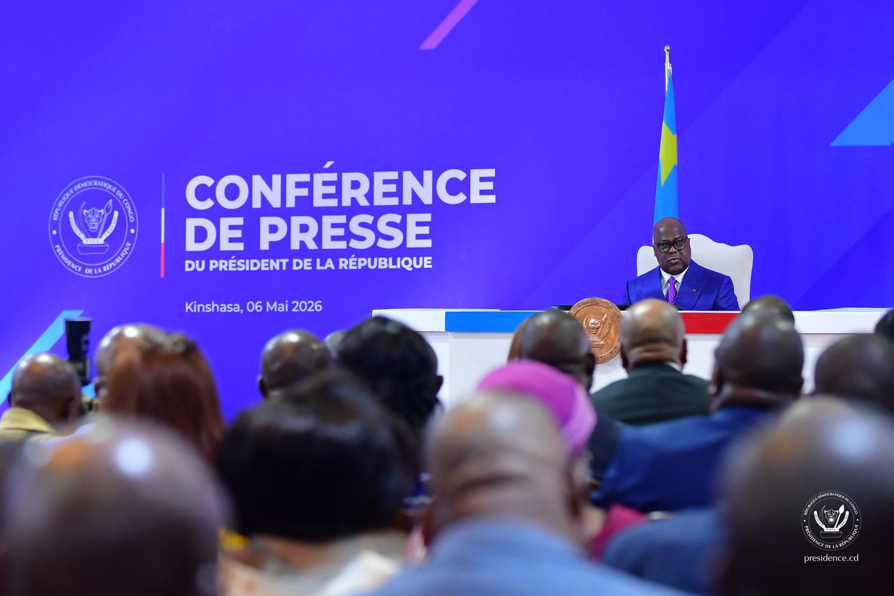 RDC : face à la presse, Félix Tshisekedi réaffirme sa vision d’un Congo ...